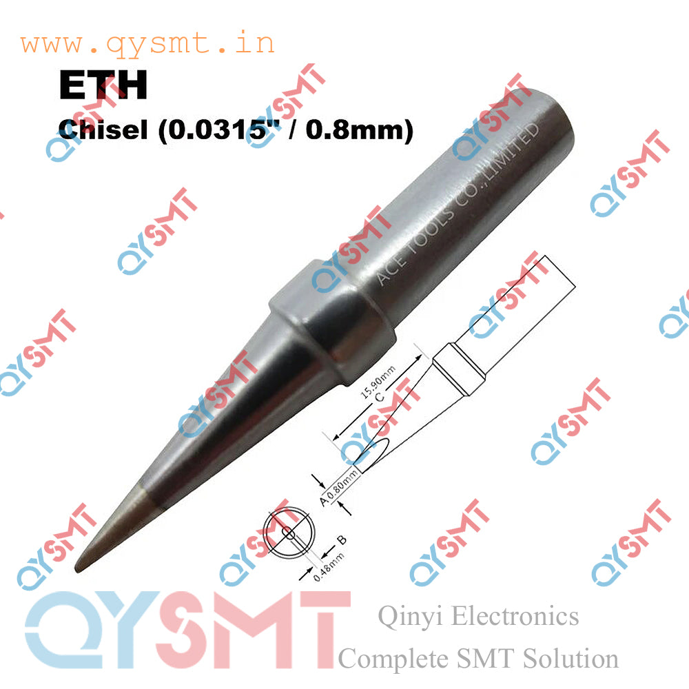 ETH Chisel Soldering Bit Weller – QYSMT