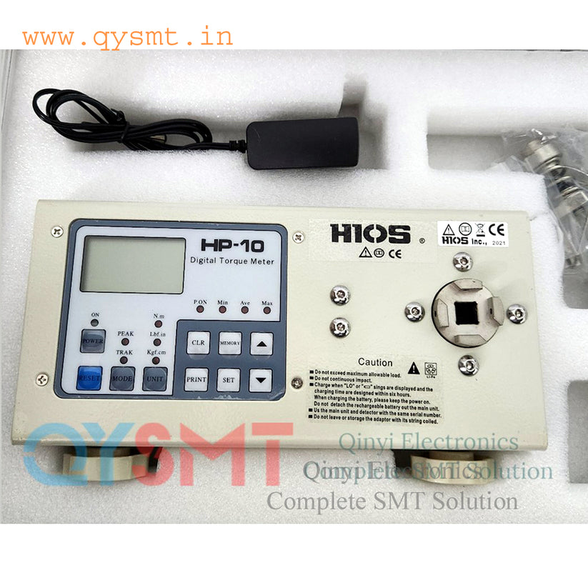 HIOS Digital Torque Meter for Screw driver HP-10 and HP-100 – QYSMT