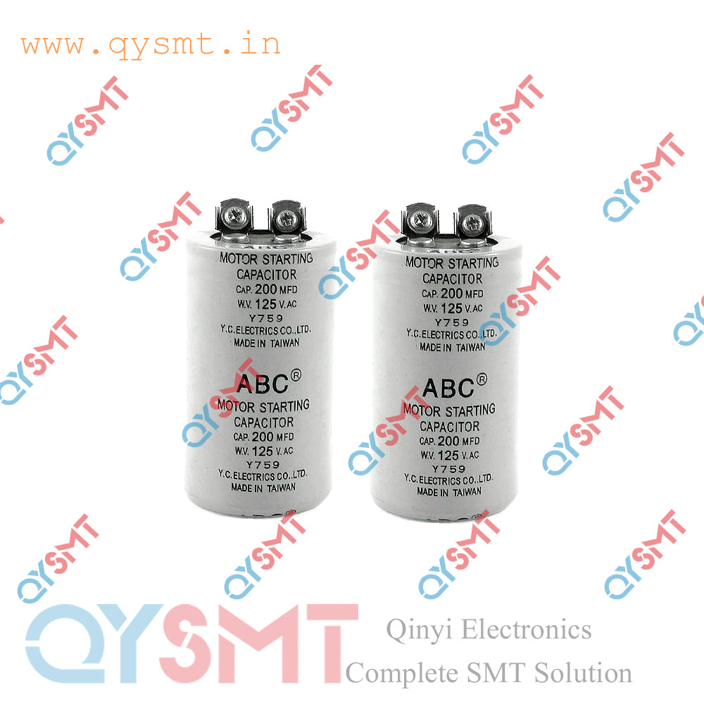 200MFD 125VAC ABC Capacitor – QYSMT