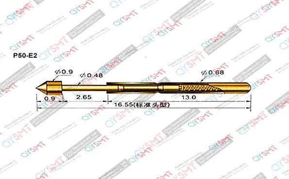 POGO PIN P50-E2 – QYSMT